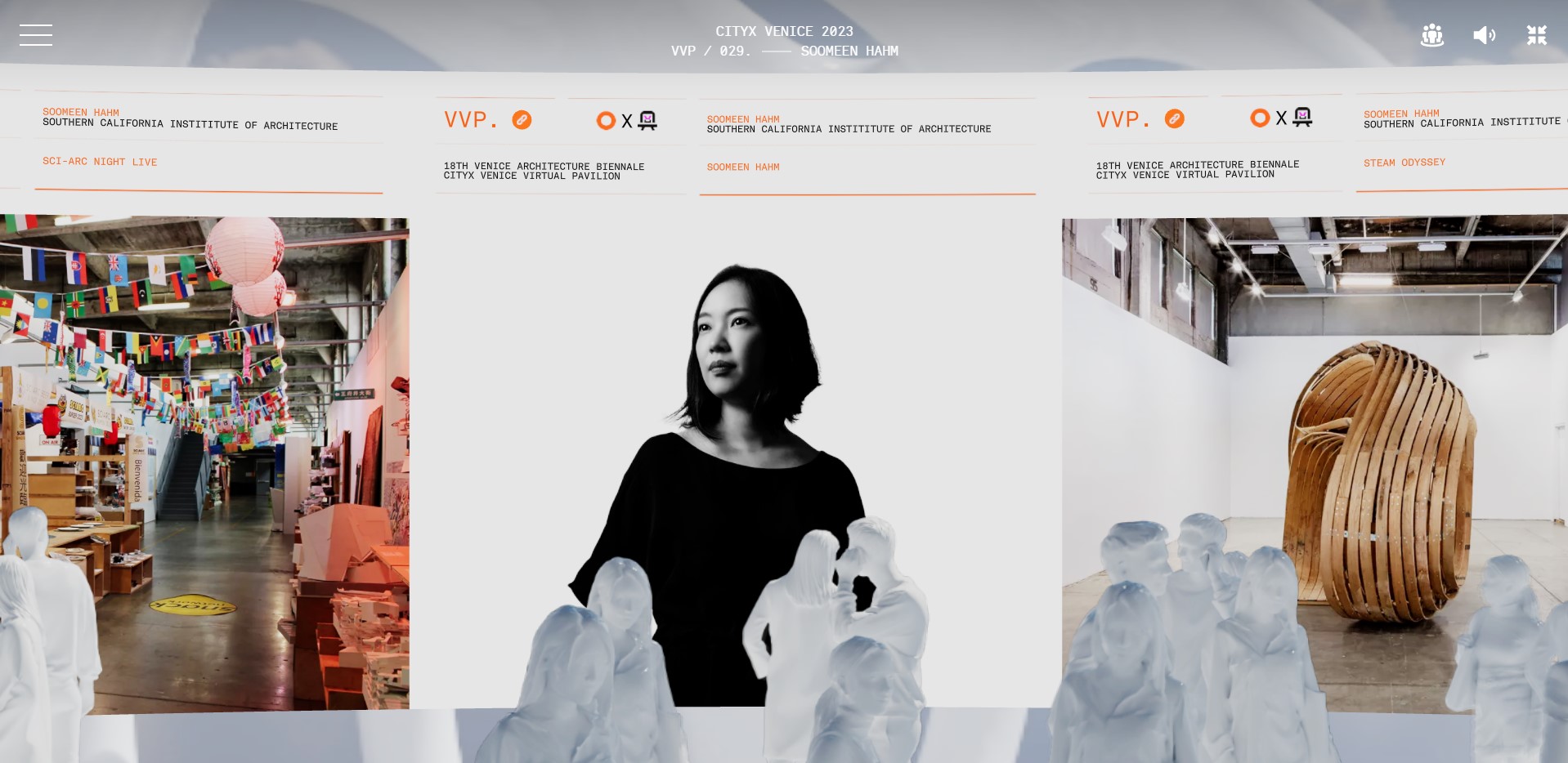 CITYX Venice Virtual Pavilion 2023 - SoomeenHahm Design